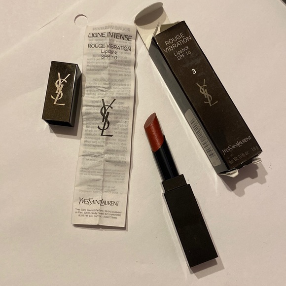 Yves Saint Laurent | Makeup | Ysl Rouge Vibration Lipstick Spf Red Hot ...